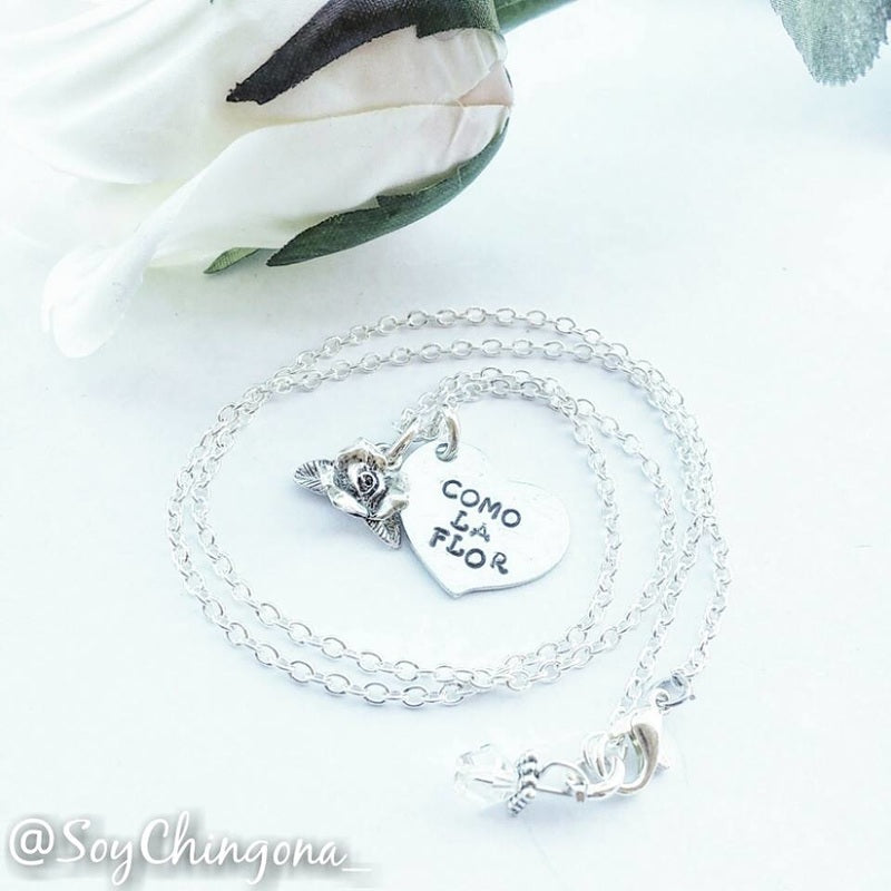 Como La Flor Necklace – Soy Chingona